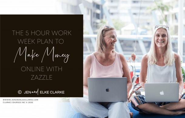 The 5 Hour Work Week Plan to Make Money Online with Zazzle